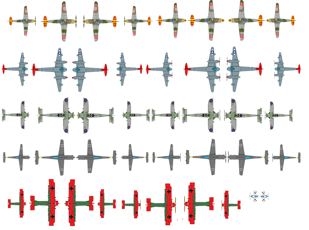 Aircraft Spite sheet | OpenGameArt.org